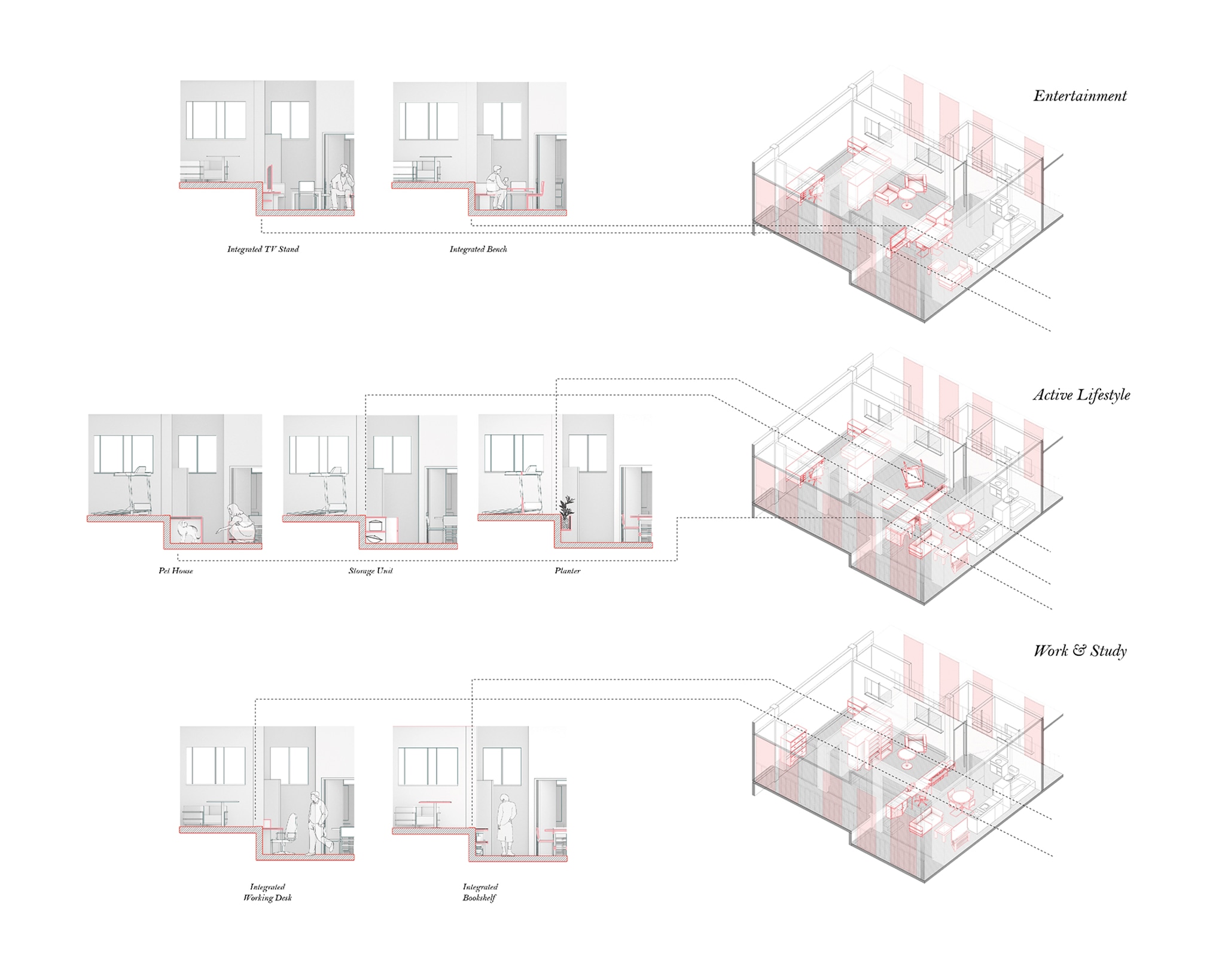 Unit Diagram Drawing - Columbia GSAPP