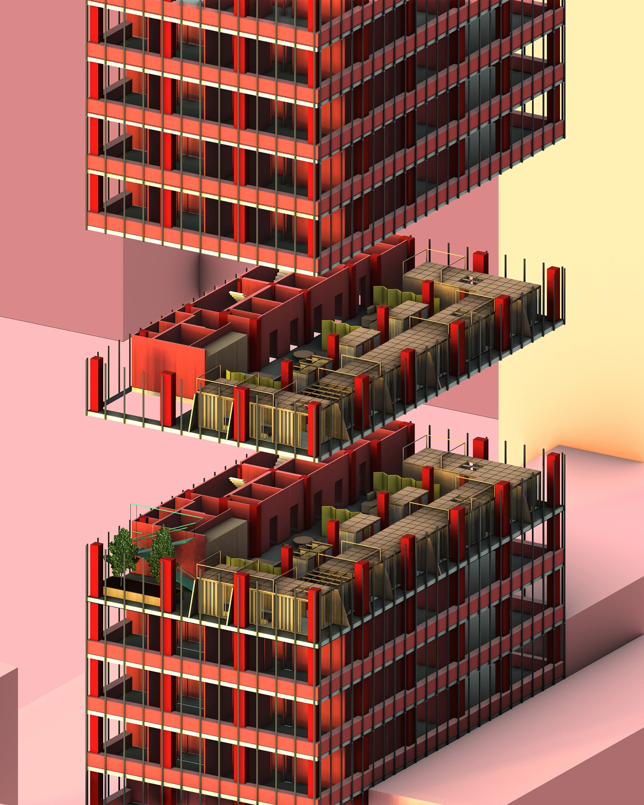 Midtown Collective Modular Housing - Columbia GSAPP