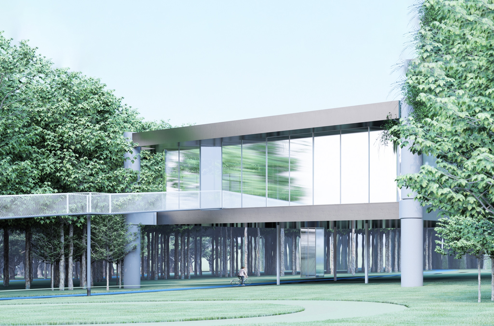 In-Between Exterior and Interior - Columbia GSAPP