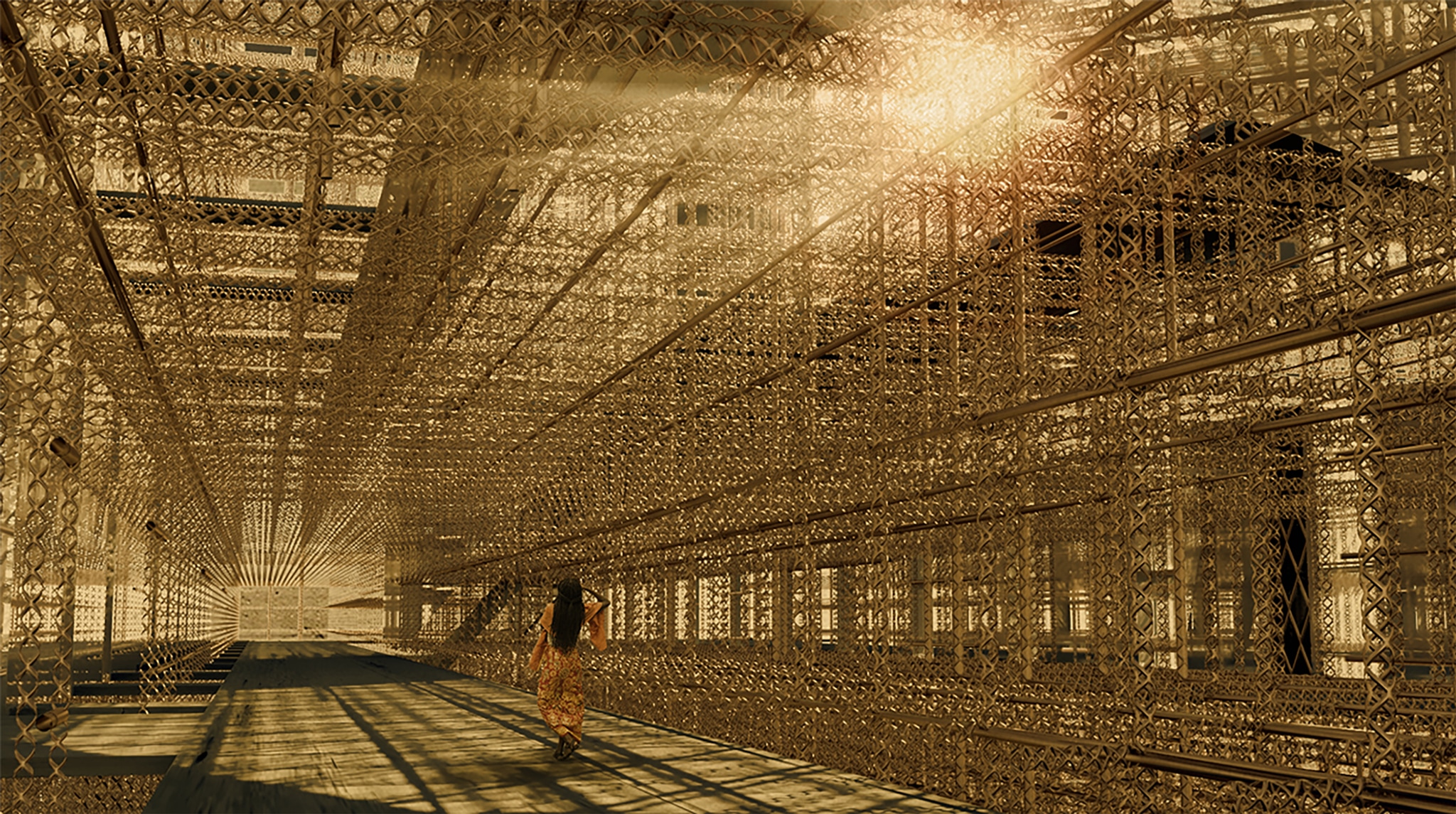 Collage Drawing - Columbia GSAPP