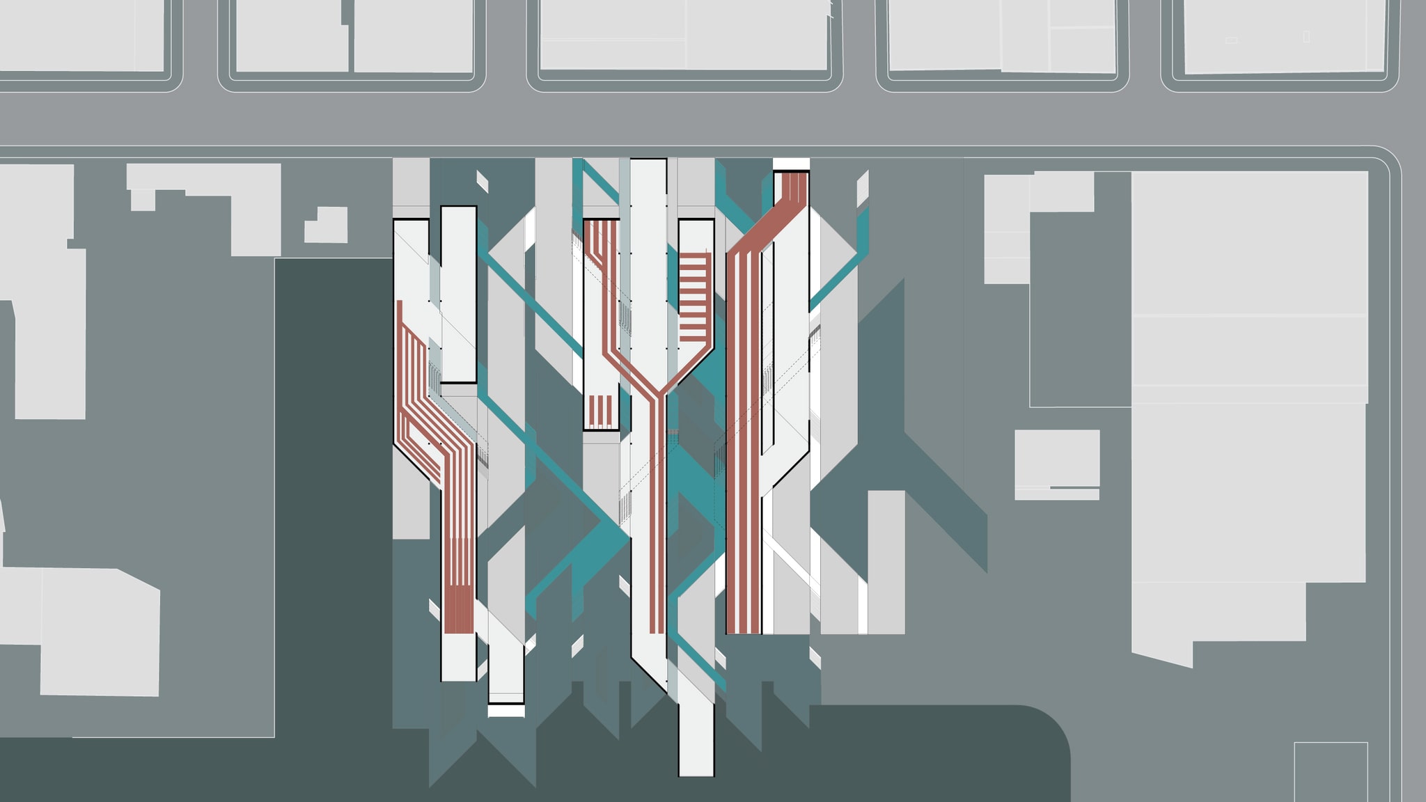 Upper Level Plan - Columbia GSAPP