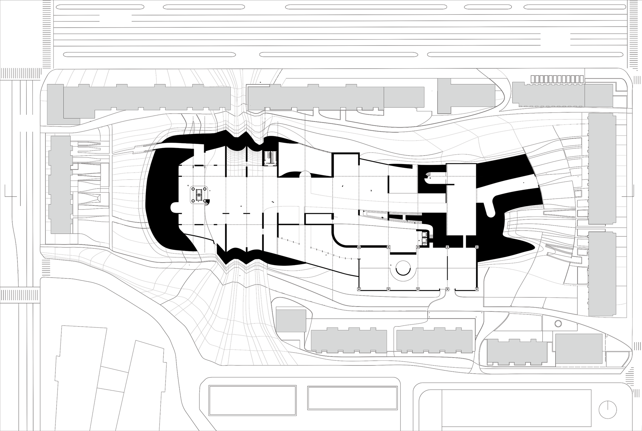 Plan Drawing - Columbia GSAPP