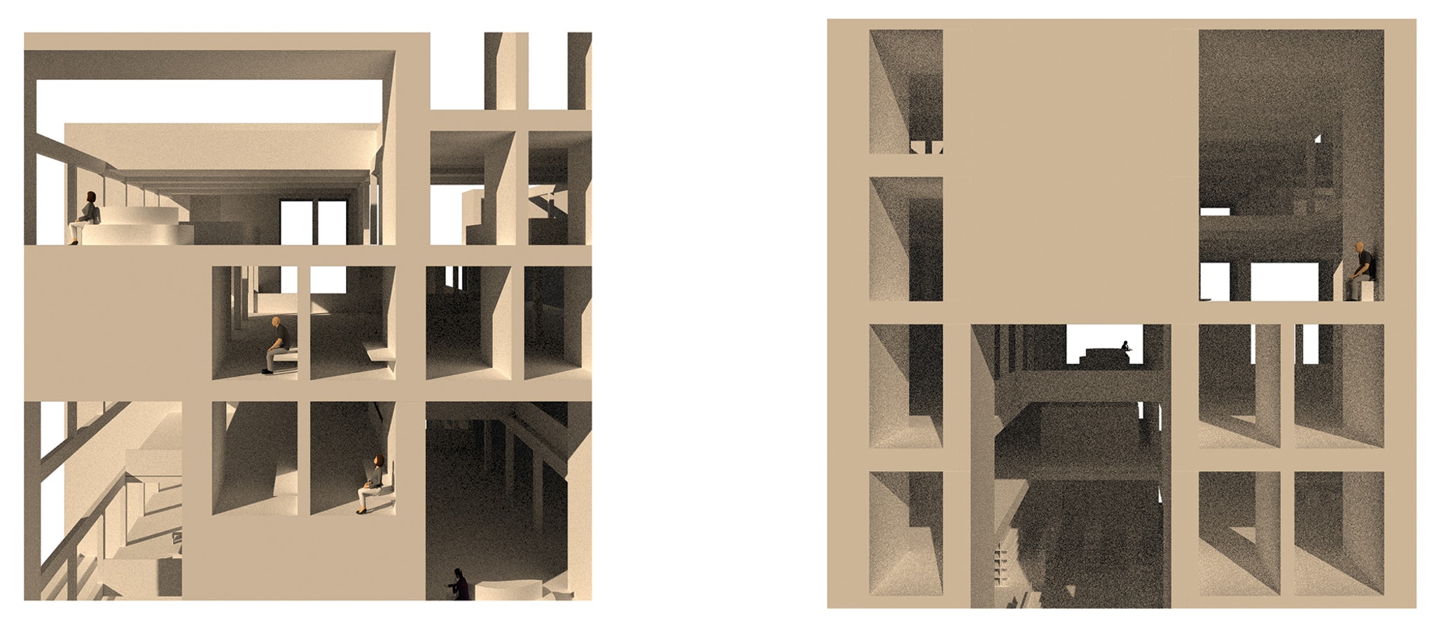 Collage Drawing - Columbia GSAPP