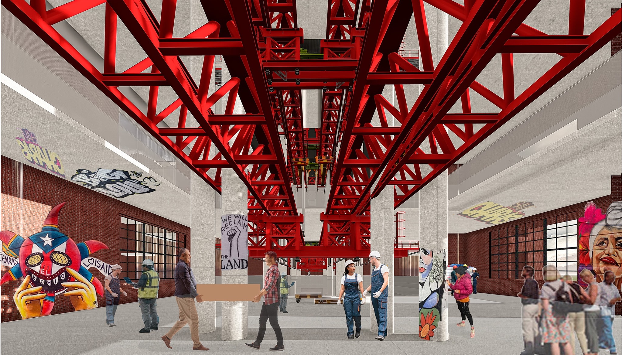 Adaptive Reuse of CHARAS / PS 64 - Columbia GSAPP