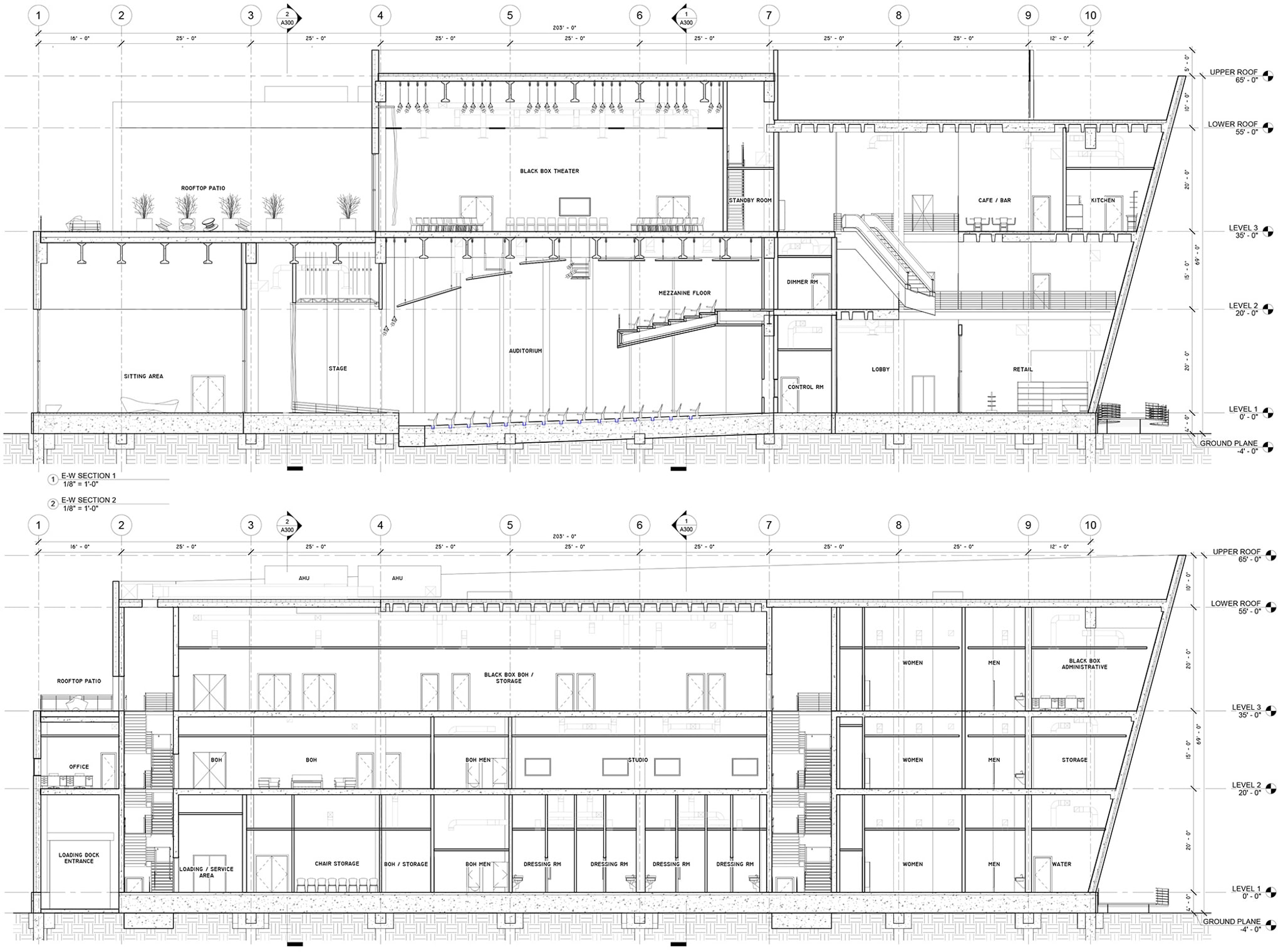 Section Drawing - Columbia GSAPP